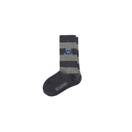 Scalpers Socken M&auml;dchen Gr&ouml;&szlig;e 31/35 blau / grau / dunkelgrau