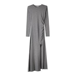 Bershka Kleid Damen Gr&ouml;&szlig;e 38 graumeliert Winterkleid