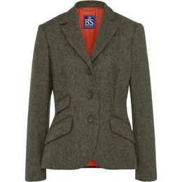 Brigitte von Sch&ouml;nfels Brigitte von Sch&ouml;nfels Tweed-Blazer Gr&uuml;n (Gr&ouml;&szlig;e: 40)