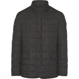 Steinbock Steppjacke mit Tweed-Print Braun (Gr&ouml;&szlig;e: 48)