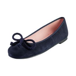 Pretty Ballerinas Velours-Ballerinas Angelis Dunkelblau (Gr&ouml;&szlig;e: 39)