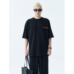 Vamos Clo Crew Neck T-Shirt Herren Gr&ouml;&szlig;e XL rot / schwarz