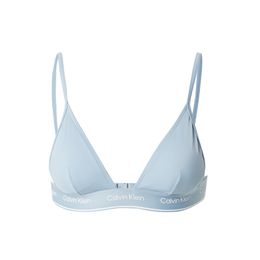 Calvin Klein Swimwear Bikinitop 'Meta Legacy' Damen Gr&ouml;&szlig;e 75 himmelblau / wei&szlig;