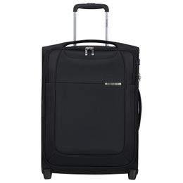 Weichgepäck-Trolley Samsonite "D'LITE 55" Gr. B/H/T: 40cm x 55cm x 22cm 40 l, schwarz Koffer Trolley Reisegepäck Weichschalenkoffer Handgepäckkoffer