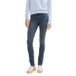 Skinny-fit-Jeans Tom Tailor "Alexa" Gr. 29, Länge 30, blau (mid stone blue grey denim) Damen Jeans