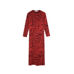 Scalpers Kleid Damen Gr&ouml;&szlig;e 38 braun / rot Winterkleid