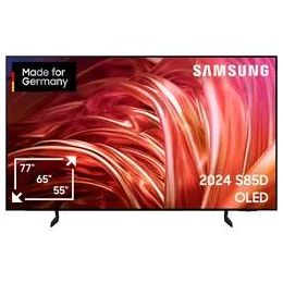 F (A bis G) Samsung OLED-Fernseher Fernseher Neural Quantum 4K AI Gen2 Prozessor, bis zu 120Hz Gr. 65, schwarz (graphiteschwarz)