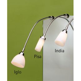 Top Light Flexlight Fix Pisa Nickelmatt 20cm