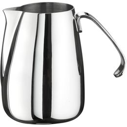 Pinti Inox Milchkanne PINTINOX "Executive" Kannen Gr. 0,5 l, silberfarben (edelstahlfarben) Edelstahl 1810, spülmaschinengeeignet