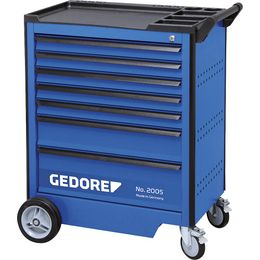 Gedore Werkzeugwagen 2005, 7 Schubladen, HxBxT 1020 x 865 x 605 mm