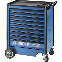 Gedore Werkzeugwagen 2005, 9 Schubladen, HxBxT 1020 x 865 x 605 mm
