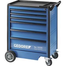 Gedore Werkzeugwagen 2005, 6 Schubladen, HxBxT 985 x 875 x 605 mm