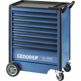 Gedore Werkzeugwagen 2005, 8 Schubladen, HxBxT 1020 x 865 x 605 mm