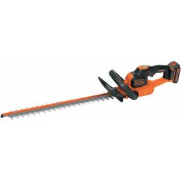 Black & Decker 18V 45cm Akku-Heckenschere mit 2Ah Akku black+decker GTC18452PC-QW