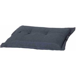 Madison Panama grau, Auflage zu Hocker 50% Baumwolle / 45% Polyester