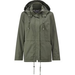 Damen Kapuzenjacke khaki, Gr&ouml;&szlig;e 50