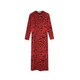 Scalpers Kleid Damen Gr&ouml;&szlig;e 38 braun / rot Winterkleid