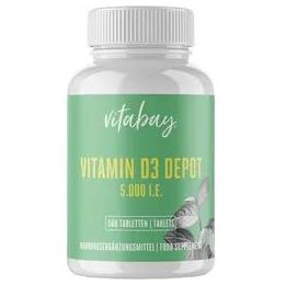 Vitabay Vitamin D3 Depot 5000 I.E. 500 St