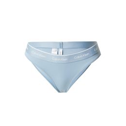 Calvin Klein Swimwear Bikinihose Damen Größe S hellblau / weiß