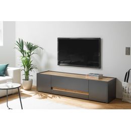 Lowboard Inosign "City/Giron" Sideboards Gr. B/H/T: 170cm x 40cm x 45cm,, grau (anthrazit) Breite ca. 170 cm