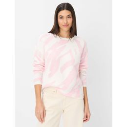 Brax Damen Strickpullover Style LANA, Rosé, Gr. 34