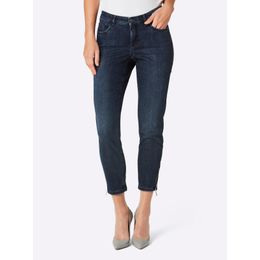 Ascari Damen 5-Pocket-Jeans, Wei&szlig;, Gr. 38, Skinny, Material: Baumwolle