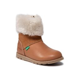 Kickers Stiefel Nonofur 878683-10-116 S Camel Brillant Stiefel, braun