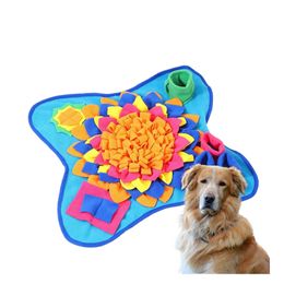 ROY Schnüffelteppich für Hunde, Intelligenzspielzeug, Futterschnüffel, Futtermatte, Hunde - Schnüffelmatte, Trainingsmatte für langsames Füttern