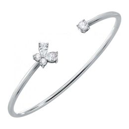 MORELLATO Armband Elegant solid bracelet with zircons Scintille SAQF18
