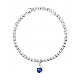 La Petite Story Armband Charming steel bracelet with Love crystals LPS05ASD27