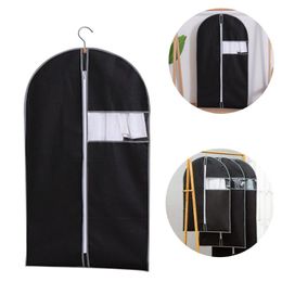 Gigicial Kleidersack Kleidersack Anzug, 60x100cm Atmungsaktiver Stoff, für Anzüge Mäntel., schwarz