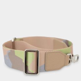 Braun Büffel Braun Büffel Schulterriemen Umhängeriemen BB5 silver shiny, silberfarben