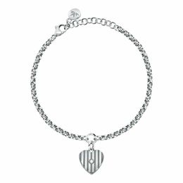 MORELLATO Armband Charming steel bracelet with an Incanto SAVA09 heart