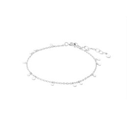Pernille Corydon Bettelarmband Glow Armband Damen 15-18 cm, silberfarben, Silber 925, Silber