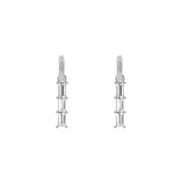 Heideman Paar Ohrstecker Marci silberfarben (Ohrringe, inkl. Geschenkverpackung), Ohrcreolen mit Anhänger