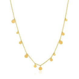 Ania Haie Kette mit Anhänger N005-01G Geometry Class Damen Halskette, goldfarben