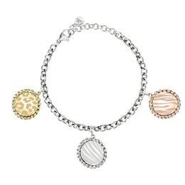 MORELLATO Armband Steel bracelet with pendants Madagascar SATF10