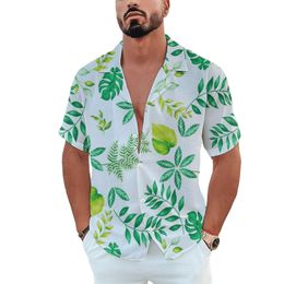 YRIIOMO T-Shirt Sommer Vintage Kurzarm-T-Shirt lockere modische Allzweck-Oberteil, XXL