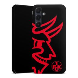 DeinDesign Galaxy A55 5G Handy Premium Case Smartphone Handyh&uuml;lle Schutzh&uuml;lle matt 1. Fc Kaiserslautern Logo Official Licensed Product Premium Case