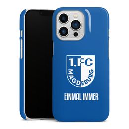 DeinDesign iPhone 13 Pro Handy Premium Case Smartphone Handyh&uuml;lle Schutzh&uuml;lle gl&auml;nzend Coat Of Arms Official Licensed Product 1. Fc Magdeburg Premium Case