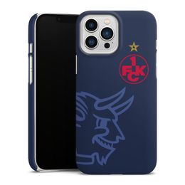 DeinDesign iPhone 13 Pro Max Handy Premium Case Smartphone Handyh&uuml;lle Schutzh&uuml;lle matt Logo 1. Fc Kaiserslautern 1. Fck Premium Case