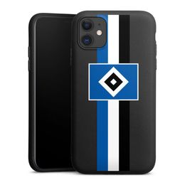 DeinDesign iPhone 11 Handy Premium Silikon H&uuml;lle Handyh&uuml;lle schwarz Case Hamburger Sv Transparent Hsv Silikon Premium Case