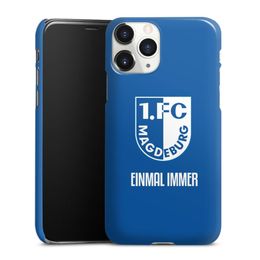 DeinDesign iPhone 11 Pro Handy Premium Case Smartphone Handyh&uuml;lle Schutzh&uuml;lle gl&auml;nzend Coat Of Arms 1. Fc Magdeburg Official Licensed Product Premium Case
