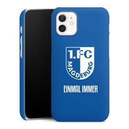 DeinDesign iPhone 12 mini Handy Premium Case Smartphone Handyh&uuml;lle Schutzh&uuml;lle matt Coat Of Arms Official Licensed Product 1. Fc Magdeburg Premium Case