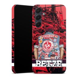 DeinDesign Galaxy A55 5G Handy Premium Case Smartphone Handyh&uuml;lle Schutzh&uuml;lle matt Official Licensed Product 1. Fc Kaiserslautern 1. Fck Premium Case