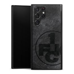 DeinDesign Galaxy S22 Ultra Handy Silikon H&uuml;lle Case schwarz Handyh&uuml;lle Concrete 1. Fc Kaiserslautern 1. Fck