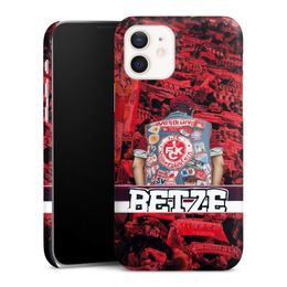 DeinDesign iPhone 12 Handy Premium Case Smartphone Handyh&uuml;lle Schutzh&uuml;lle matt Official Licensed Product 1. Fc Kaiserslautern 1. Fck Premium Case