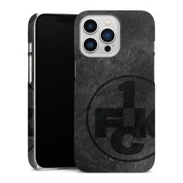 DeinDesign iPhone 13 Pro Handy Premium Case Smartphone Handyh&uuml;lle Schutzh&uuml;lle matt Concrete 1. Fc Kaiserslautern 1. Fck Premium Case