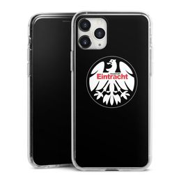 DeinDesign iPhone 11 Pro Max Handy Silikon H&uuml;lle Case transparent Handyh&uuml;lle Eintracht Frankfurt Sge Official Licensed Product Silikon Case