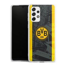 DeinDesign Galaxy A33 5G Handy Silikon H&uuml;lle Case transparent Handyh&uuml;lle Bvb Stadium Borussia Dortmund Silikon Case
